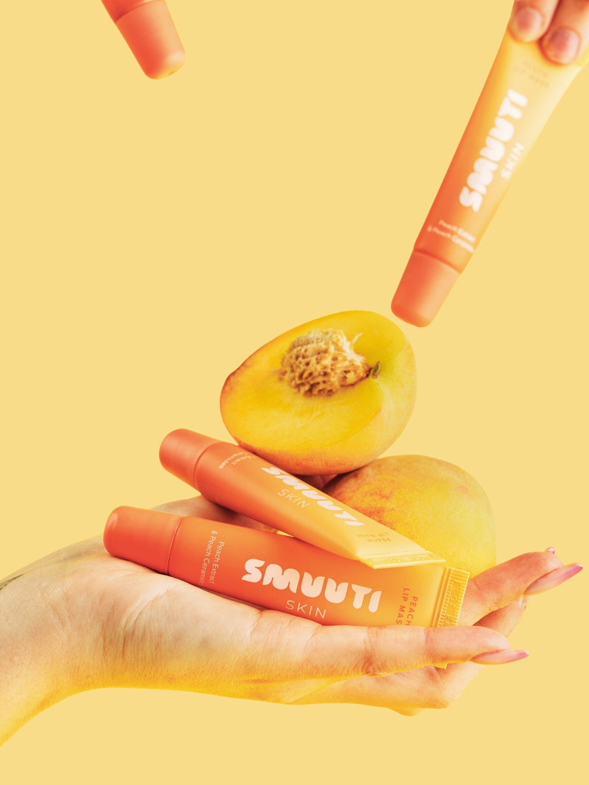 Smuuti Skin Peach Lip Mask | Vegaaninen huulivoide
